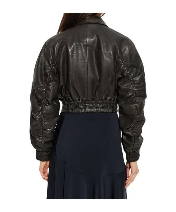 ALLSAINTS Anouk Leather Jacket - Brown