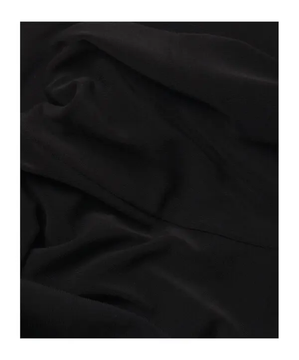 Norma Kamali Long Sleeve Open Back Turtleneck Bodysuit