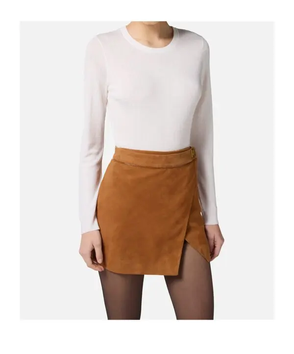 Elisabetta Franchi Logo Jacquard Knit Jumper