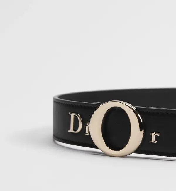 Dior Belt With Cd-engraved Buckle