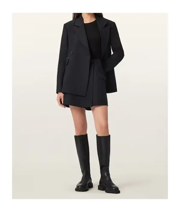 ALLSAINTS Mimmie Asymmetric Skort