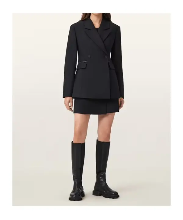 ALLSAINTS Mimmie Asymmetric Skort