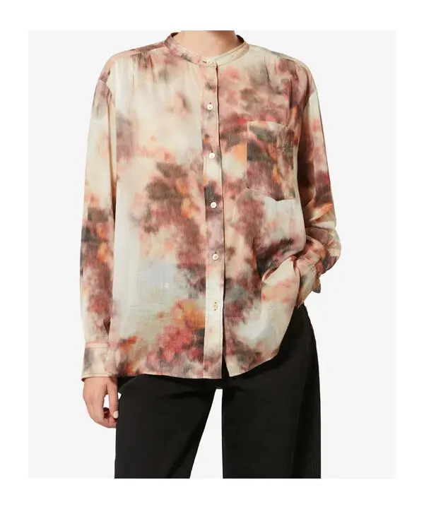 Isabel Marant Étoile Printed Organic Cotton Blouse
