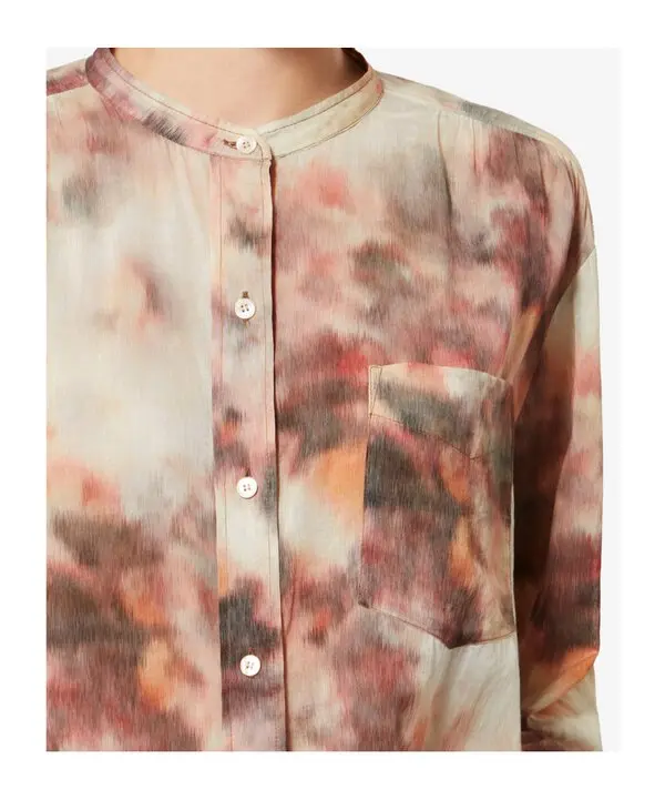 Isabel Marant Étoile Mexika" Printed Organic Cotton Voile Shirt