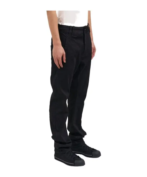 THOM KROM Barrel-leg Jeans - Black