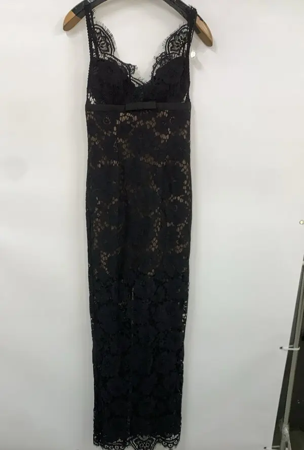 SELF-PORTRAIT Floral Lace Maxi Dress