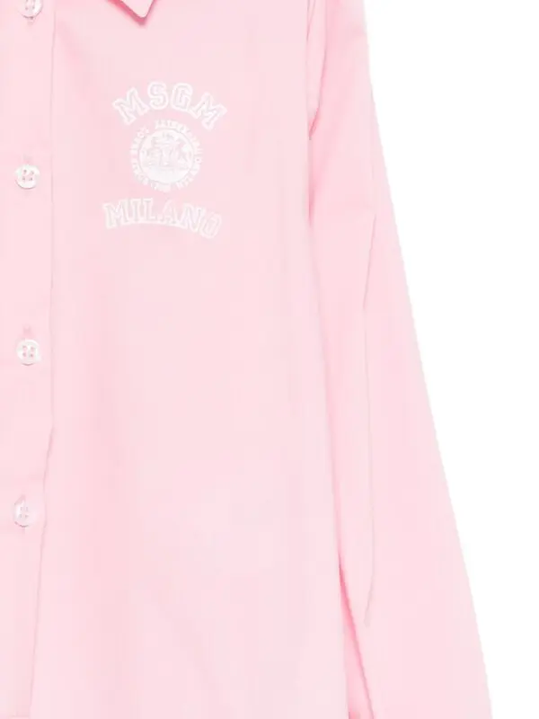 MSGM Logo Print Shirt