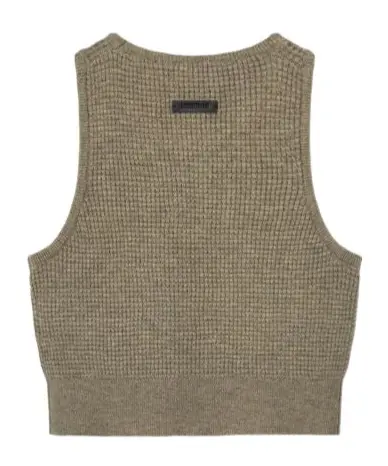 Fear Of God Waffle Sport Tank Top - Gray