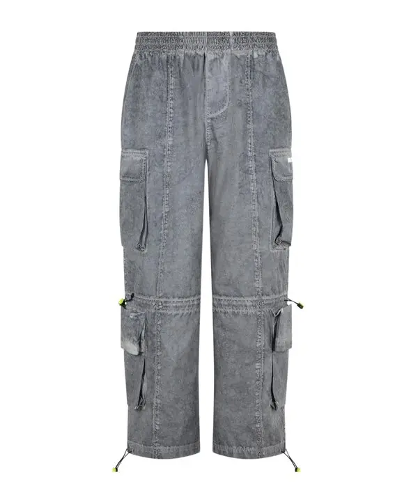 BARROW Washed Nylon Cargo Pants