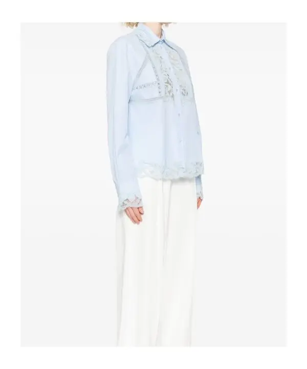 Ermanno Scervino Lace Detail Shirt