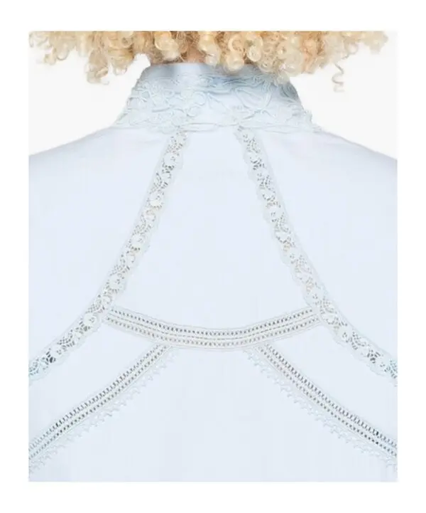 Ermanno Scervino Lace Detail Shirt