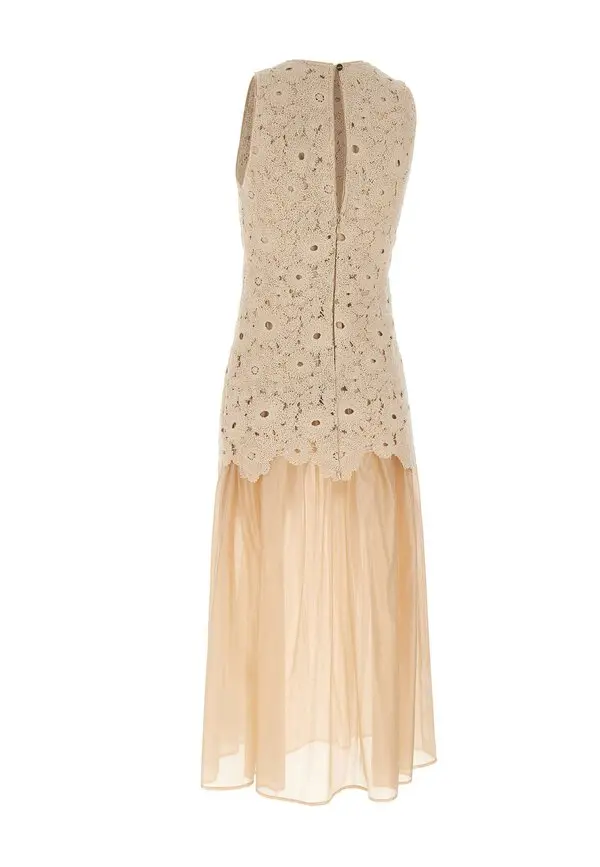 Liu Jo Floral Lace Maxi Dress