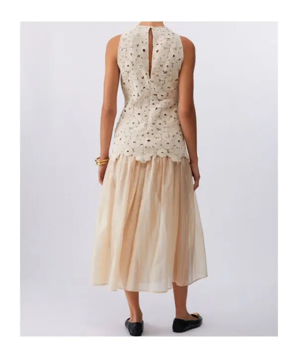 Liu Jo Floral Lace Maxi Dress