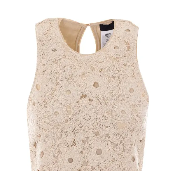 Liu Jo Floral Lace Maxi Dress