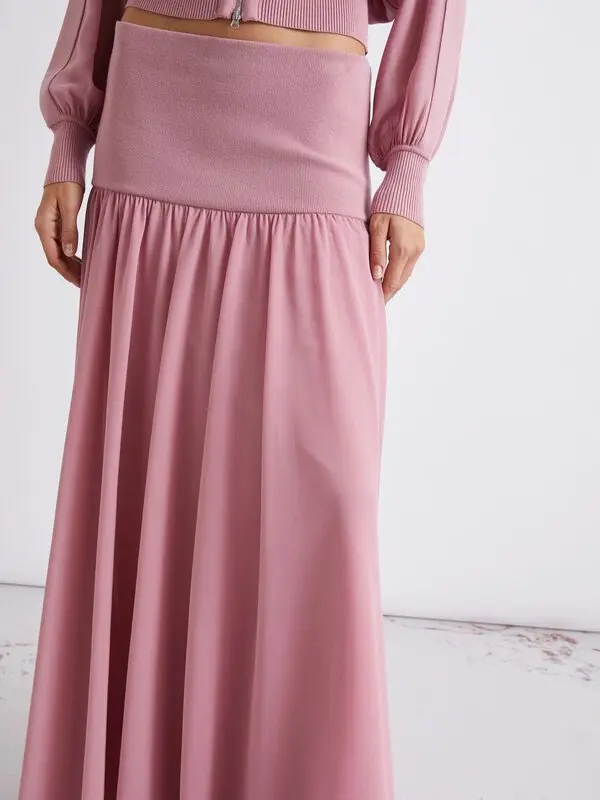 Marella Pleated Midi Skirt