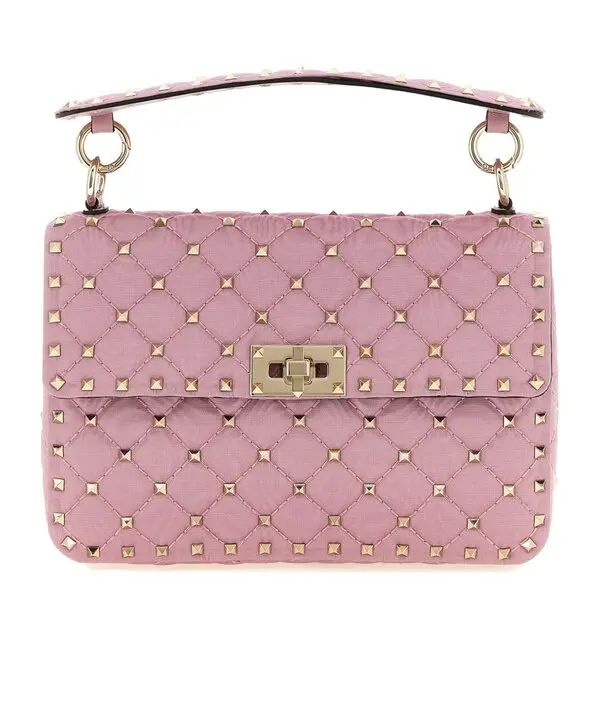 Valentino Garavani Rockstud Medium Shoulder Bag - Pink