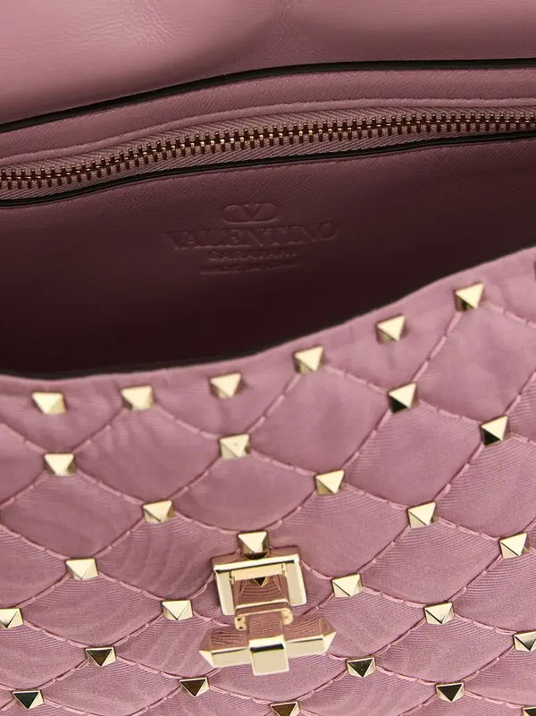 Valentino Garavani Rockstud Medium Shoulder Bag - Pink