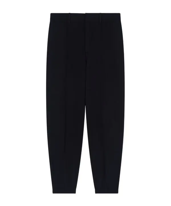 Emporio Armani Elasticated Trousers - Navy Blue