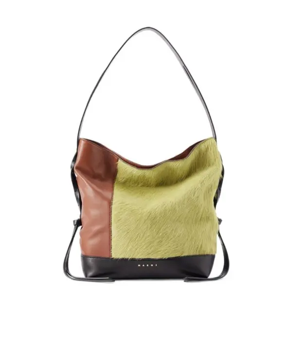 Marni Logo Shoulder Bag - Multicolor