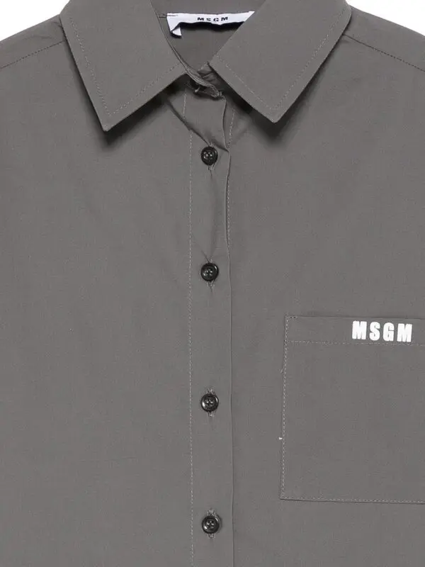 MSGM Logo Pocket Shirt