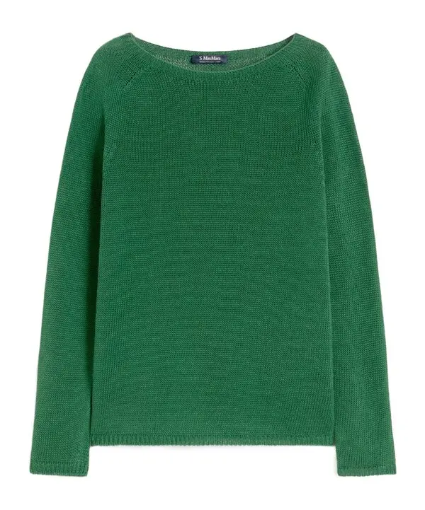 Max Mara Giolino Crewneck Jumper - Green