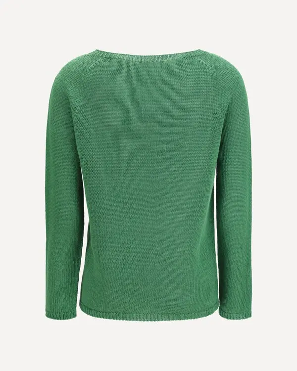 Max Mara Giolino Crewneck Jumper - Green
