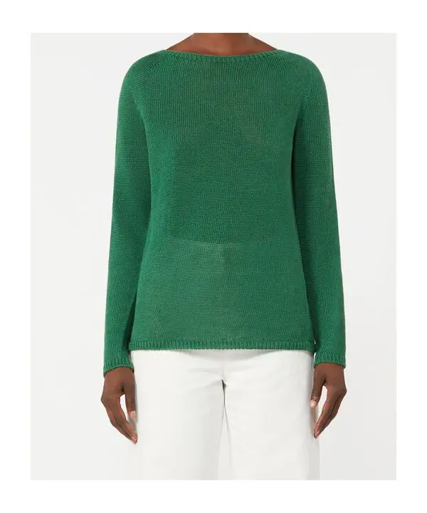 Max Mara Giolino Crewneck Jumper - Green