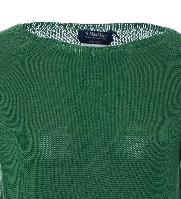 Max Mara Giolino Crewneck Jumper - Green