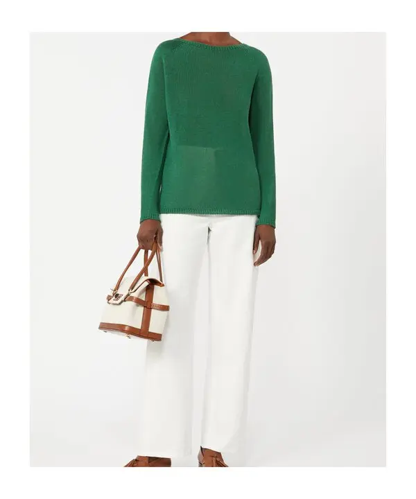 Max Mara Giolino Crewneck Jumper - Green
