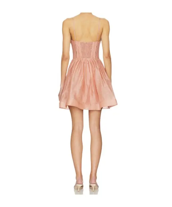 Zimmermann Luna Corset Mini Dress