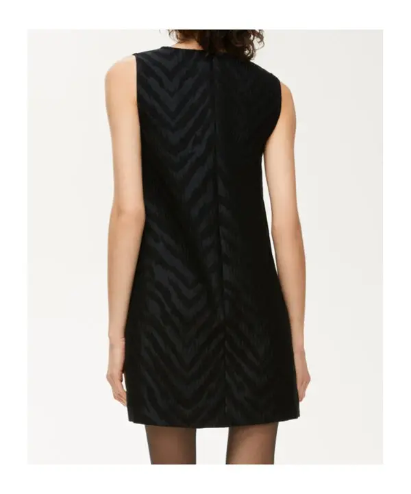 IBLUES Sleeveless V-neck Animal Print Dress