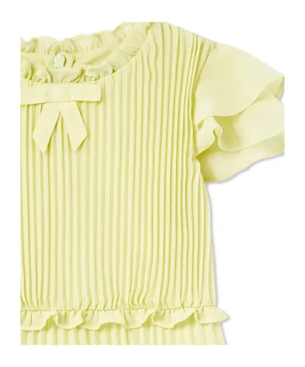 SELF-PORTRAIT Tiered Ruffled Midi Dress