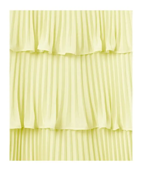 SELF-PORTRAIT Tiered Ruffled Midi Dress