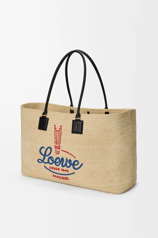 Loewe Xl Verano Tote Bag - Nude