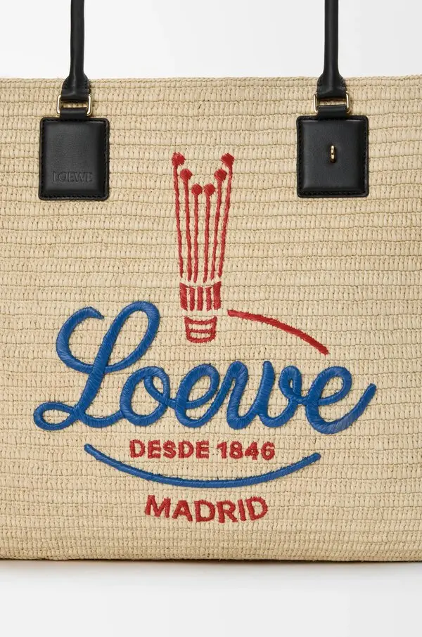 Loewe Xl Verano Tote Bag - Nude