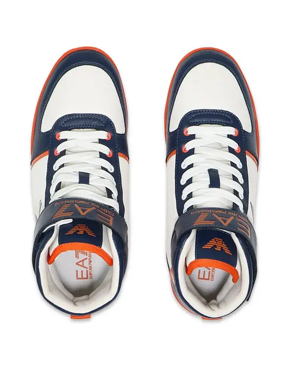 EA7 High-top Lace-up Casual Sneakers