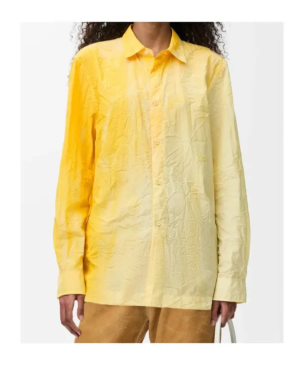 Loewe Buttoned Shirt With Gradient Print - Yellow