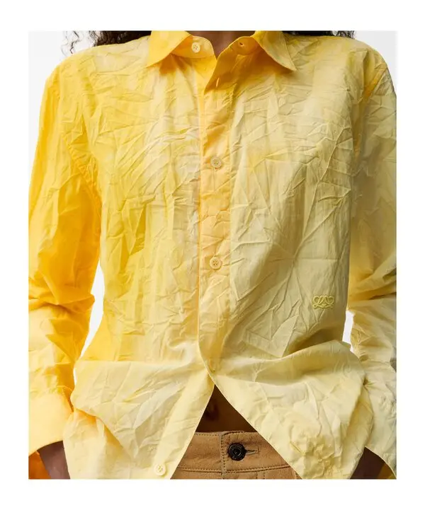 Loewe Buttoned Shirt With Gradient Print - Yellow