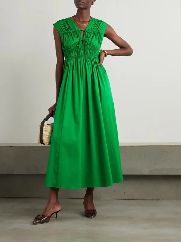 Diane Von Furstenberg Sleeveless V-neck Maxi Dress