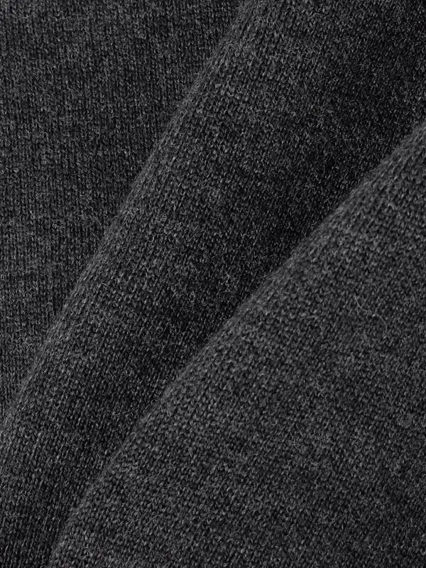 TOTEME Compact Knit Top Charcoal