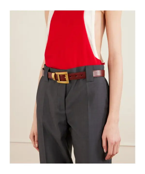 Versace Rectangular Buckle Belt