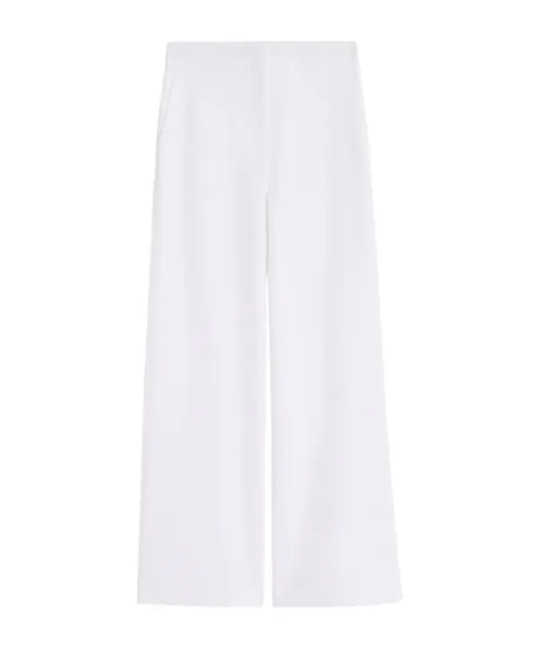 Max Mara Wide-leg Trousers - White