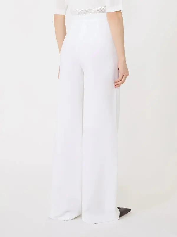 Max Mara Wide-leg Trousers - White