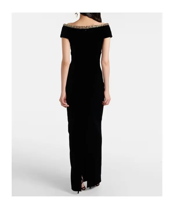 Roland Mouret Embellished Gown