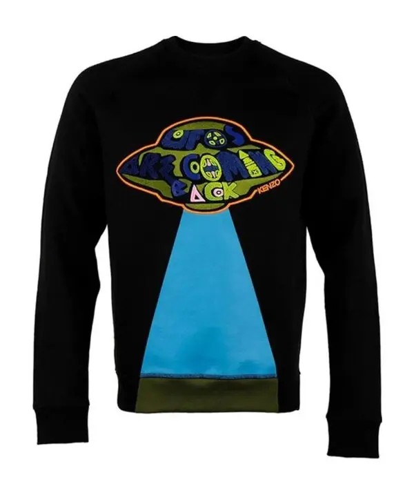 Kenzo Logo Embroidered Pullover Sweater