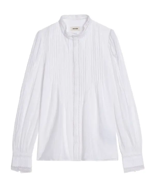 Zadig&Voltaire Lace-panelled Blouse