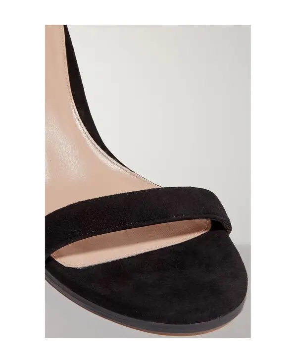 STUART WEITZMAN Nearly Nude Block Heel Sandals
