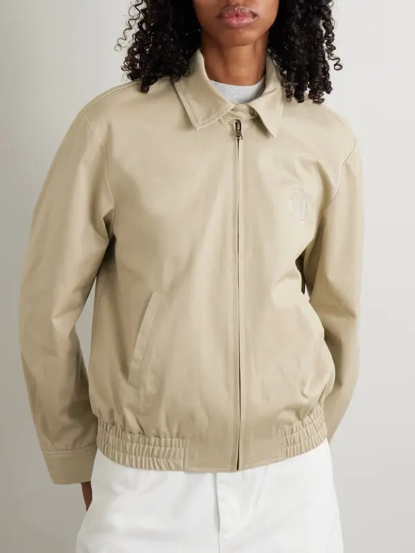 SPORTY  RICH Sporty & Rich Prep Hw Crest Badge Embroidered Jacket