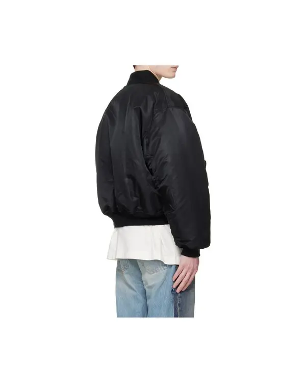 Vetements Zip-fastening Bomber Jacket - Black