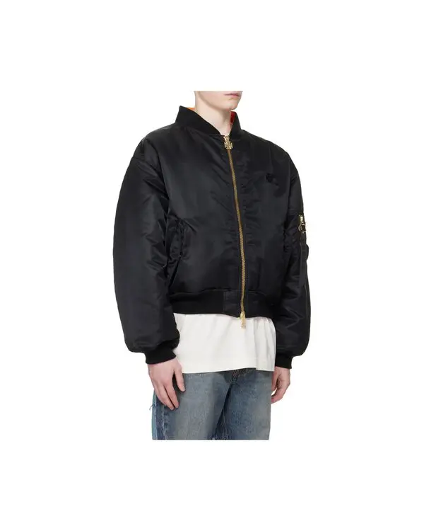 Vetements Zip-fastening Bomber Jacket - Black